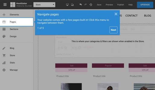 HostGator Website Builder Quick Tutorial & Important Pricing Information
